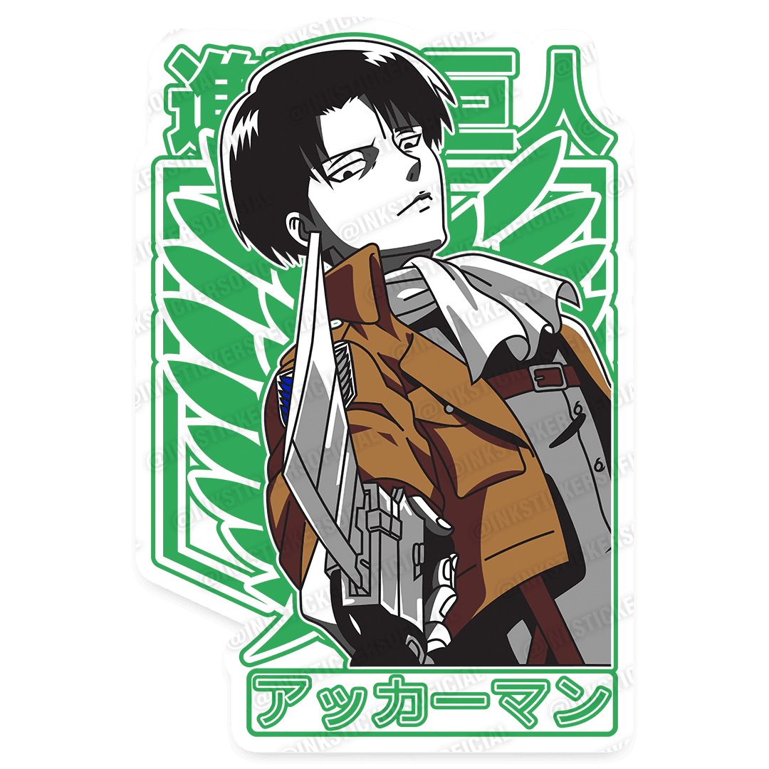 Levi Ackerman V – InkStickers