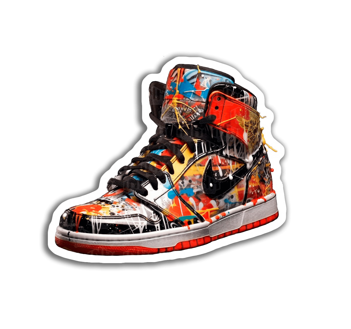 AIR JORDAN GRAFFITI DESIGN – InkStickers
