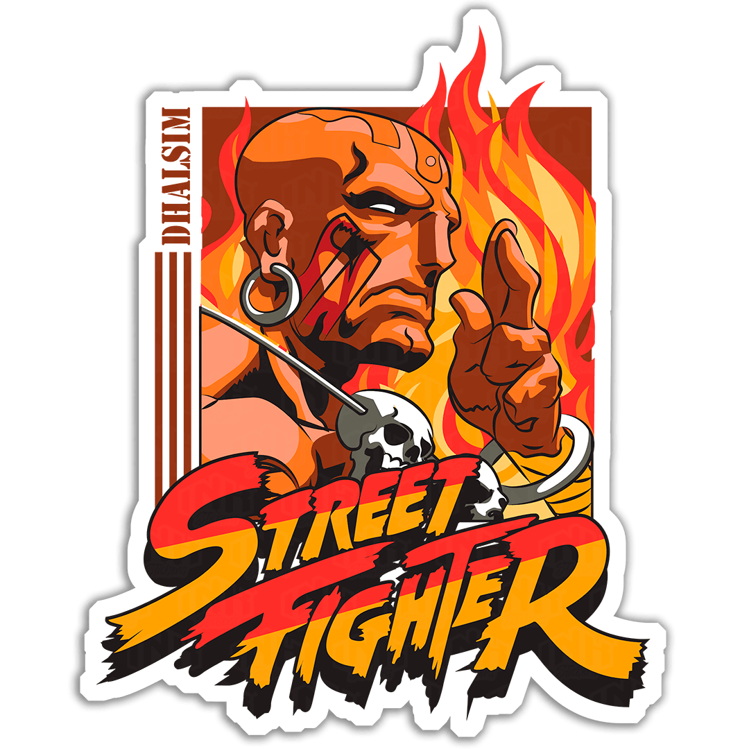 Dhalsim – InkStickers