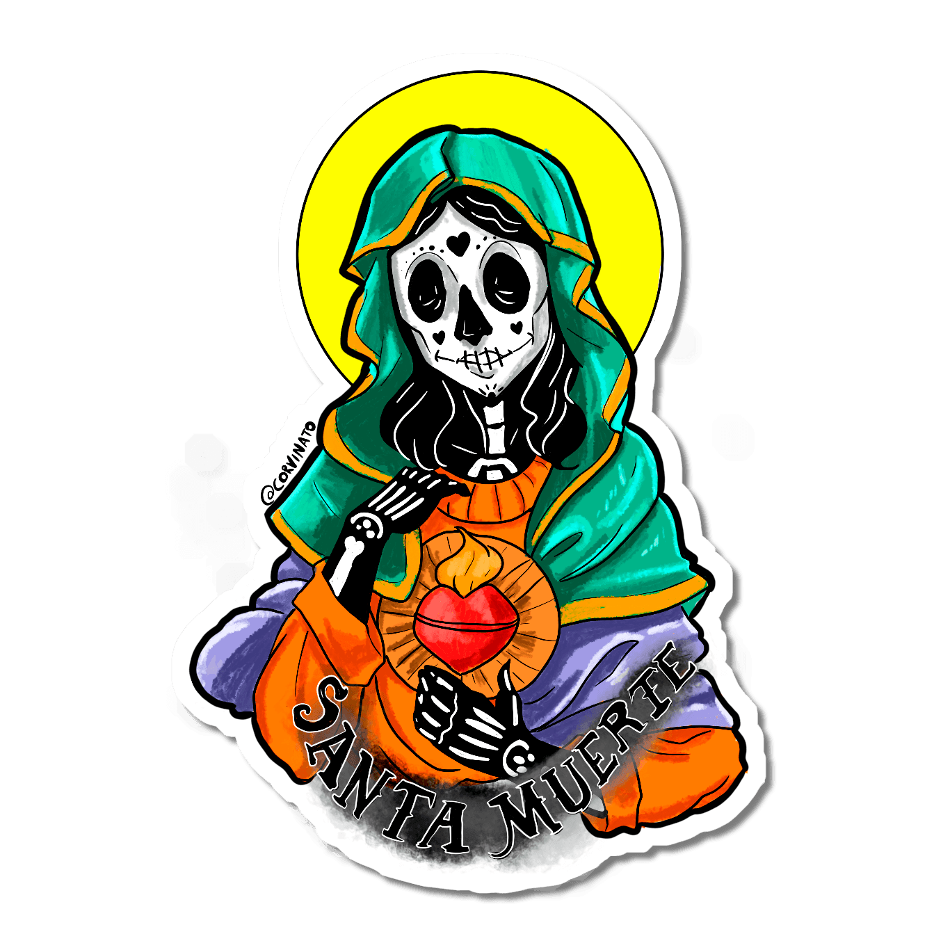 Santa Muerte – InkStickers