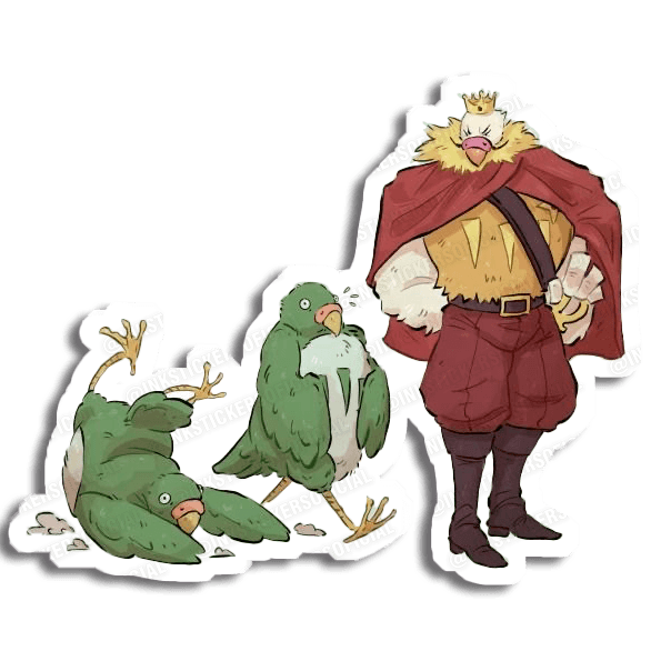 Os periquitos – InkStickers